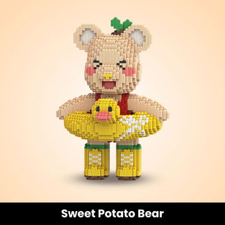 TeddyBlocks™ Mini Buildable Brick Bears (3000+ pcs) – Teddy Blocks