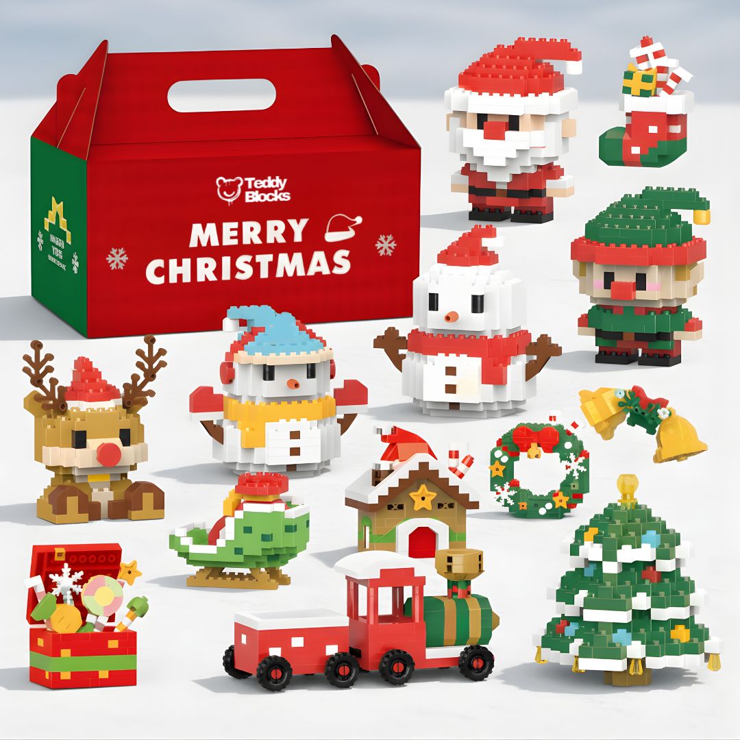 Christmas Stocking Stuffers – Teddy Blocks